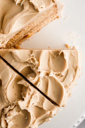 Caramelized Burnt Sugar Cake with Brown Sugar Penuche Frosting ...